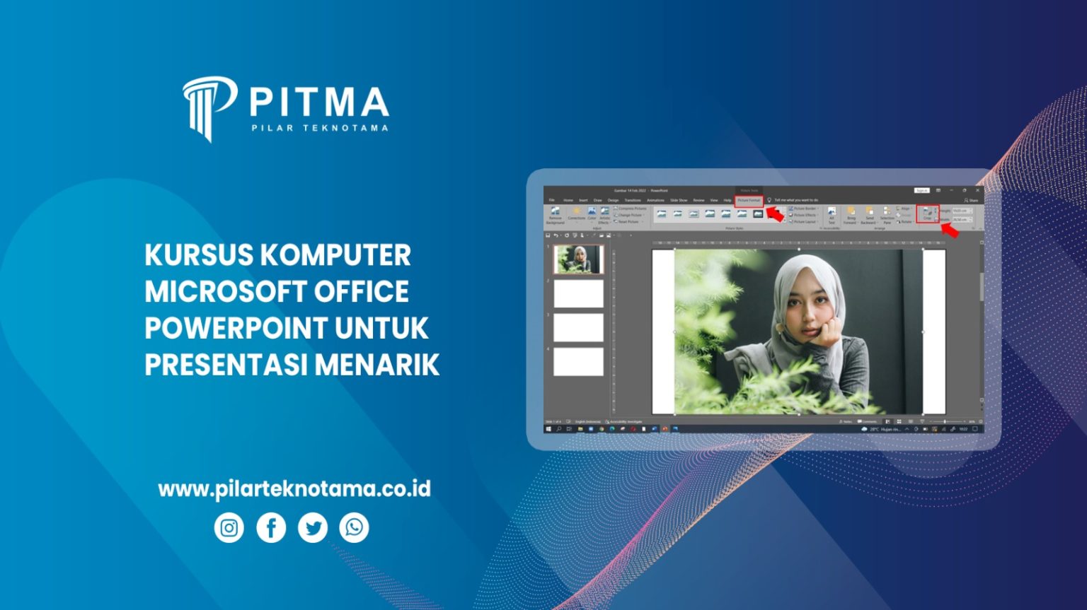 Kursus Komputer Microsoft Office PowerPoint untuk Membuat Presentasi ...